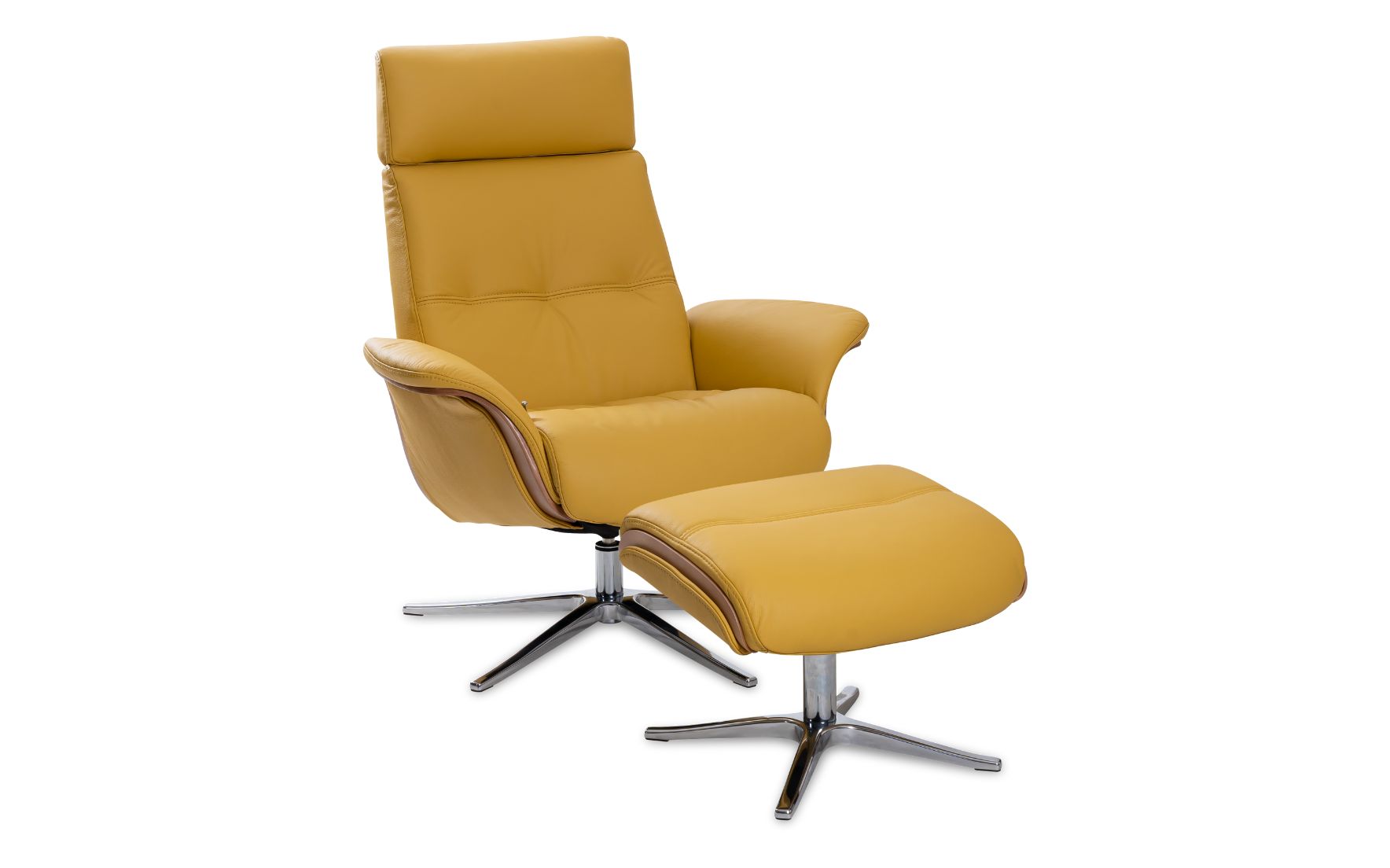fauteuil-relaxation-avec-pouf-space5100 - L'Ameublier