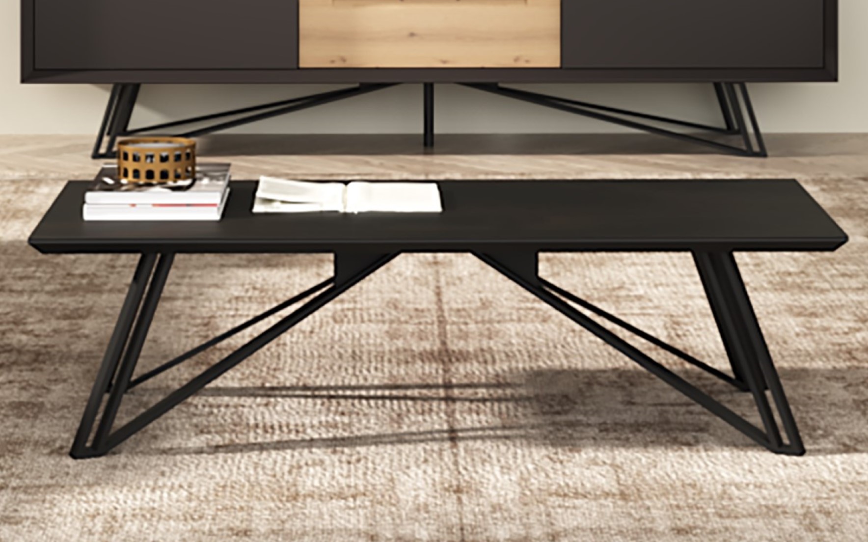 table-basse-metal-taiga - L'Ameublier