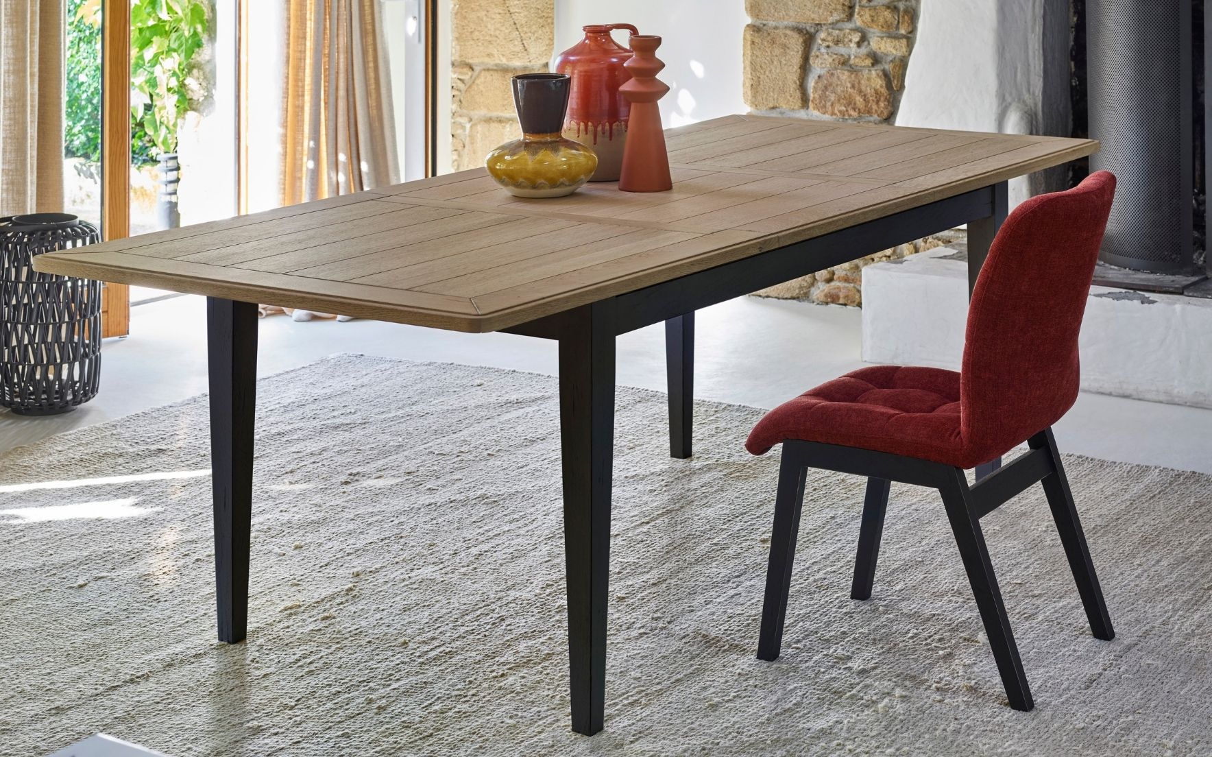 Table rectangulaire extensible ODYSSÉE - L'Ameublier