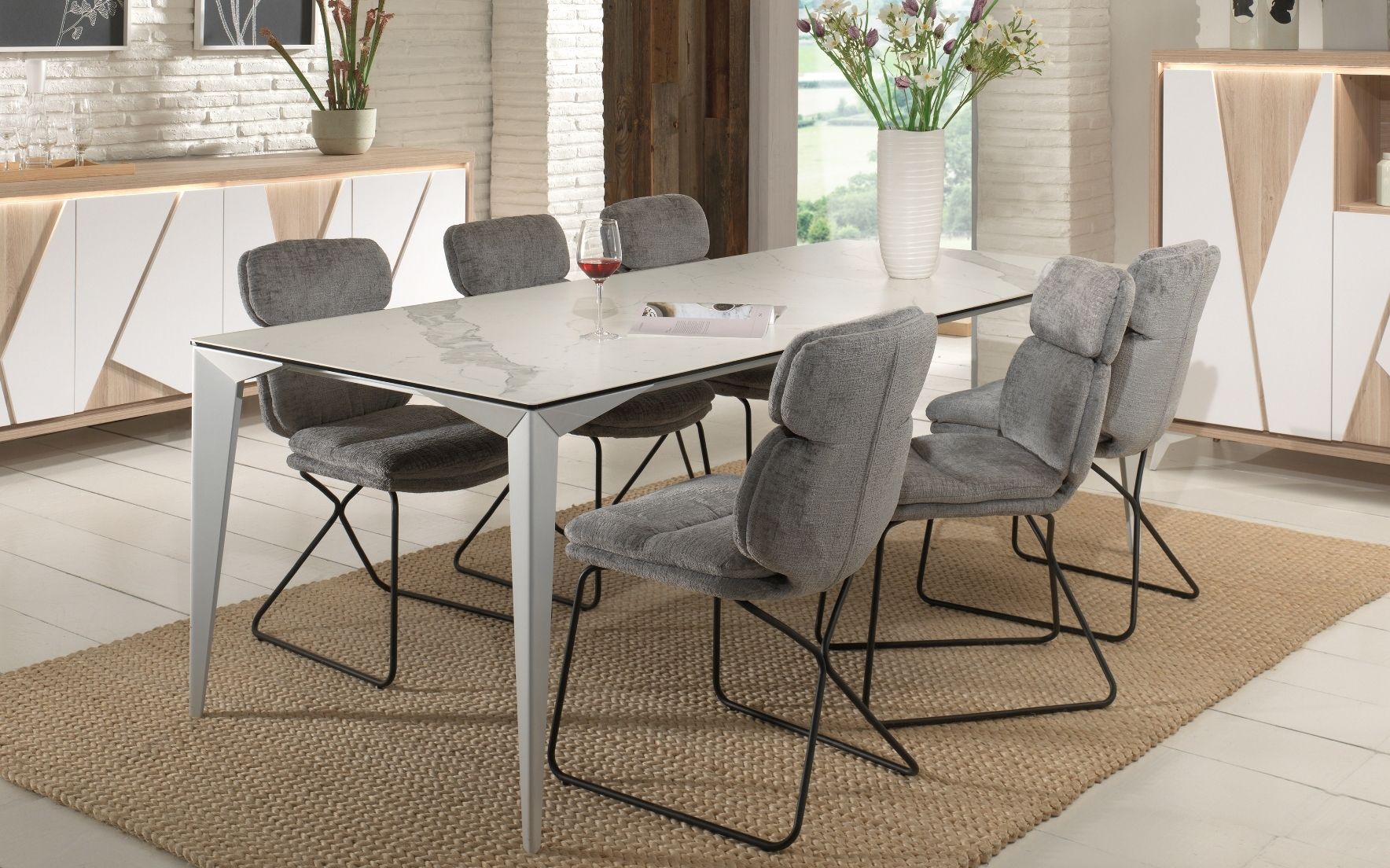 Table rectangulaire céramique MILOU - L'Ameublier