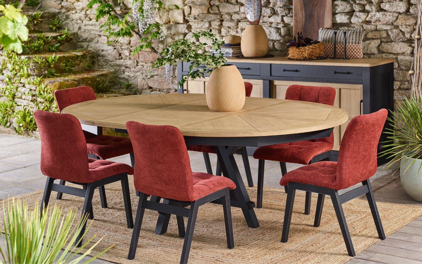 Table ronde extensible ODYSSÉE - L'Ameublier