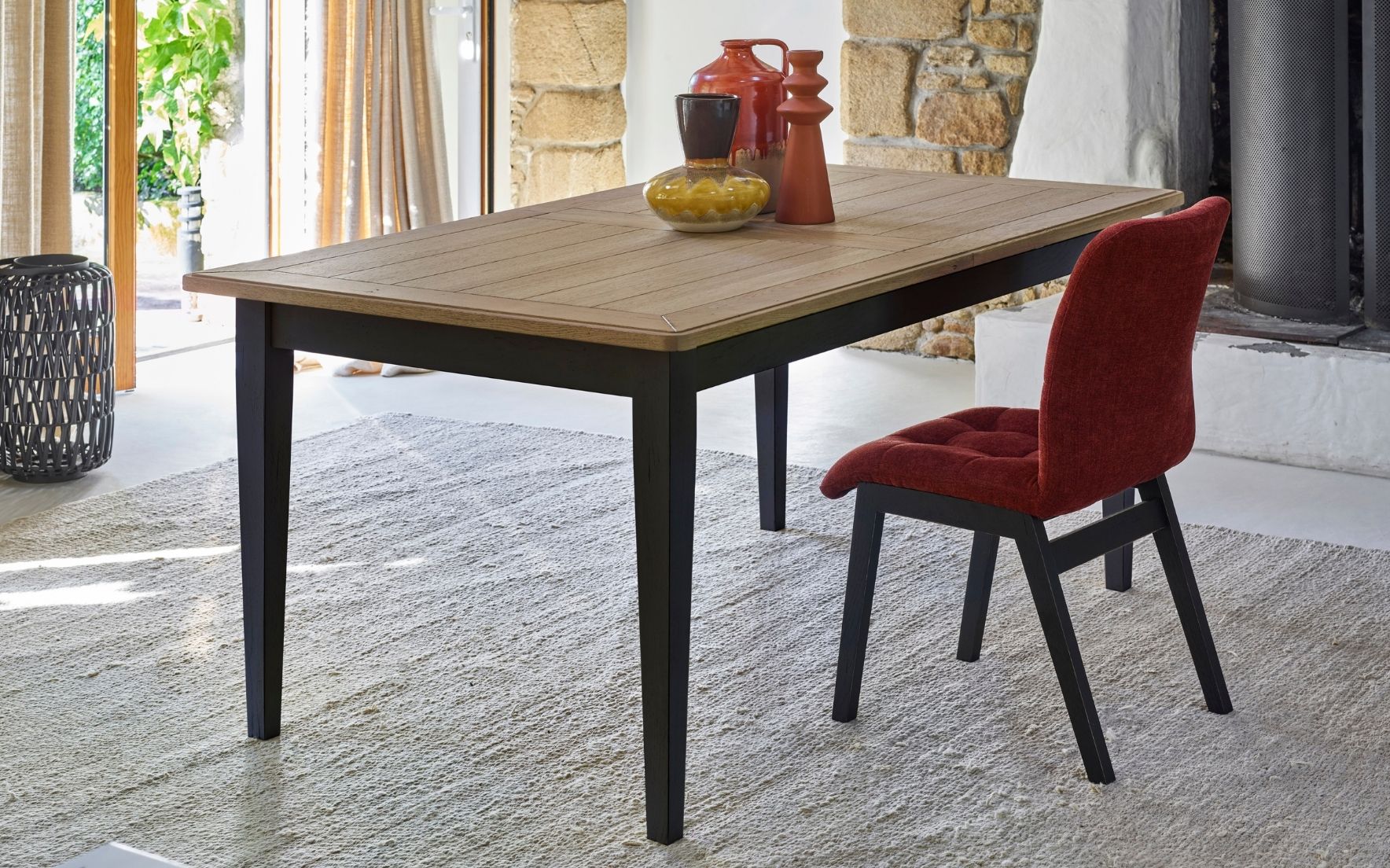 Table rectangulaire extensible ODYSSÉE - L'Ameublier