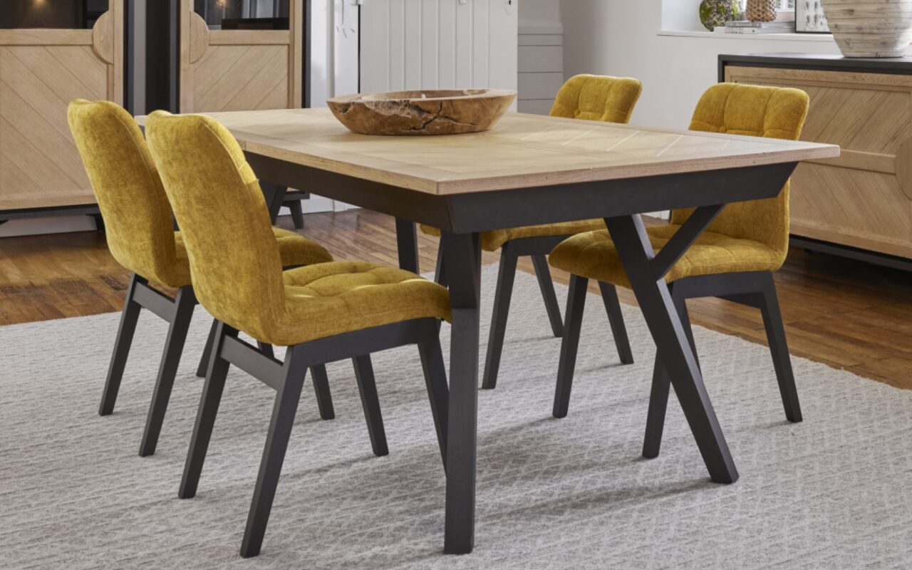 Table rectangulaire extensible HAUSSMANN - L'Ameublier