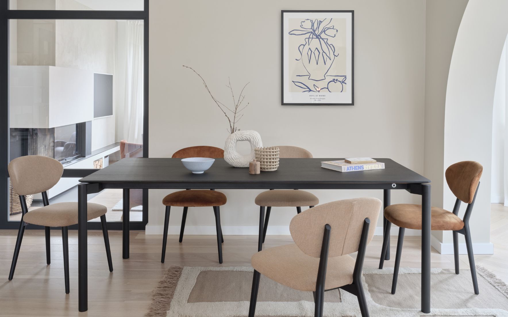 Table rectangulaire extensible LORIENT - L'Ameublier