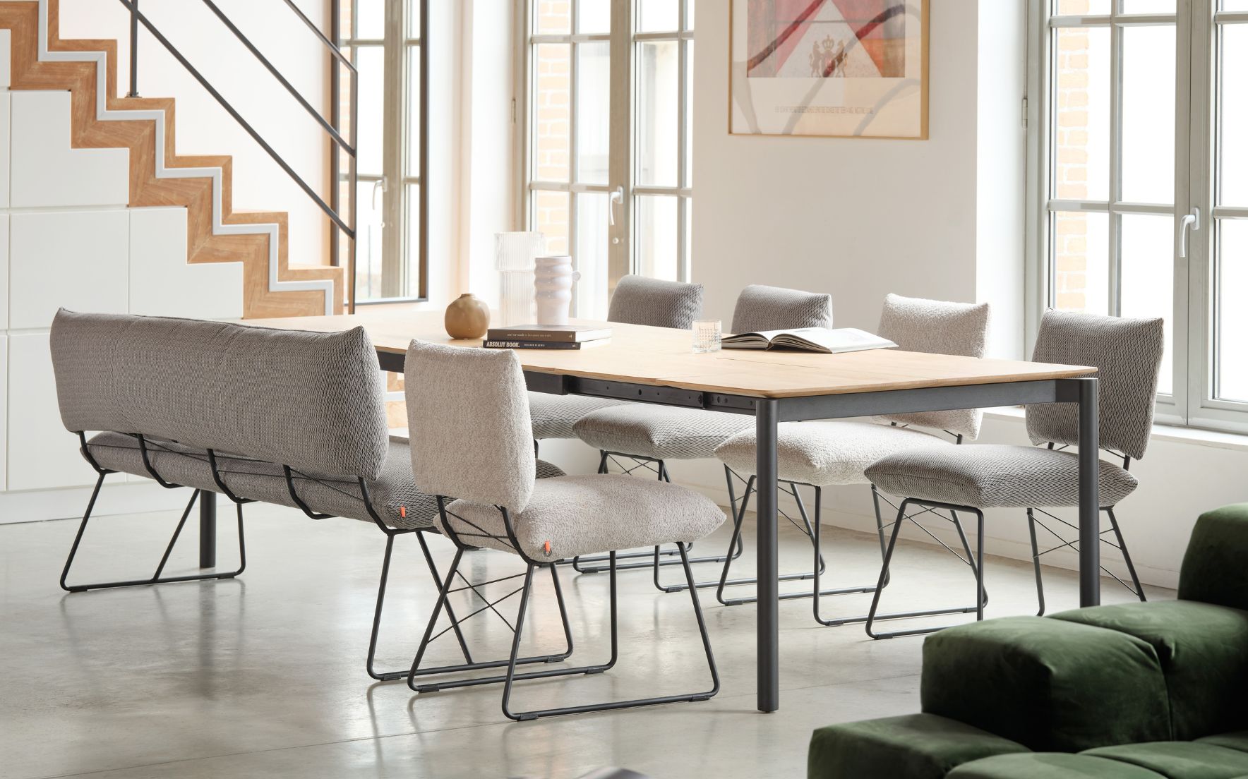 Table rectangulaire extensible LORIENT - L'Ameublier