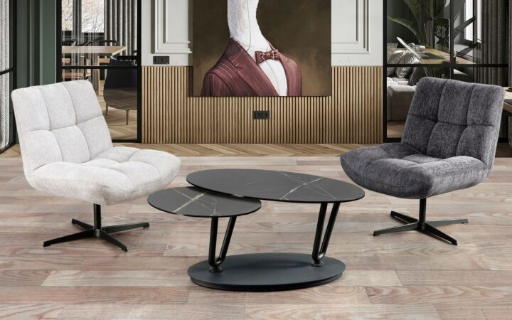 Table basse 2 plateaux DENVER - L'Ameublier