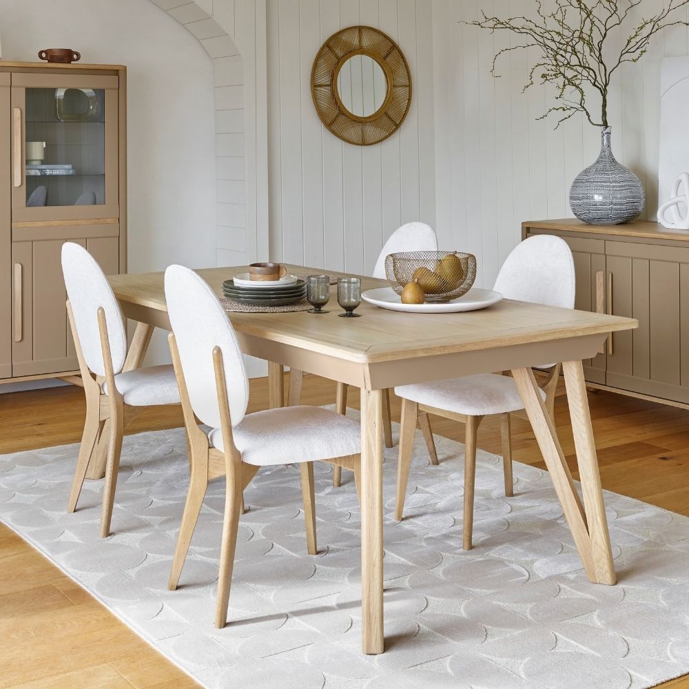 table-rectangle-bois-clair-alva-ameublier - L'Ameublier