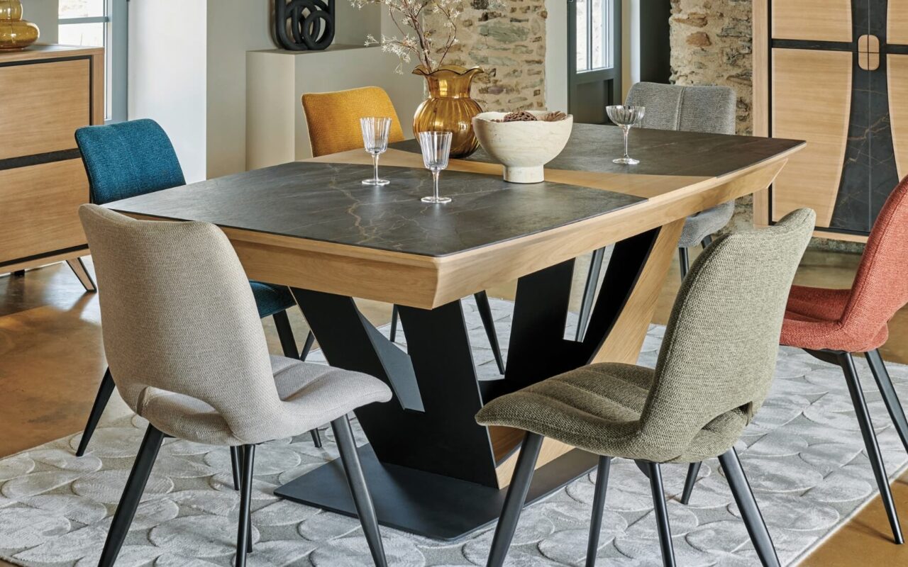 Table de repas extensible OMEGA - L'Ameublier